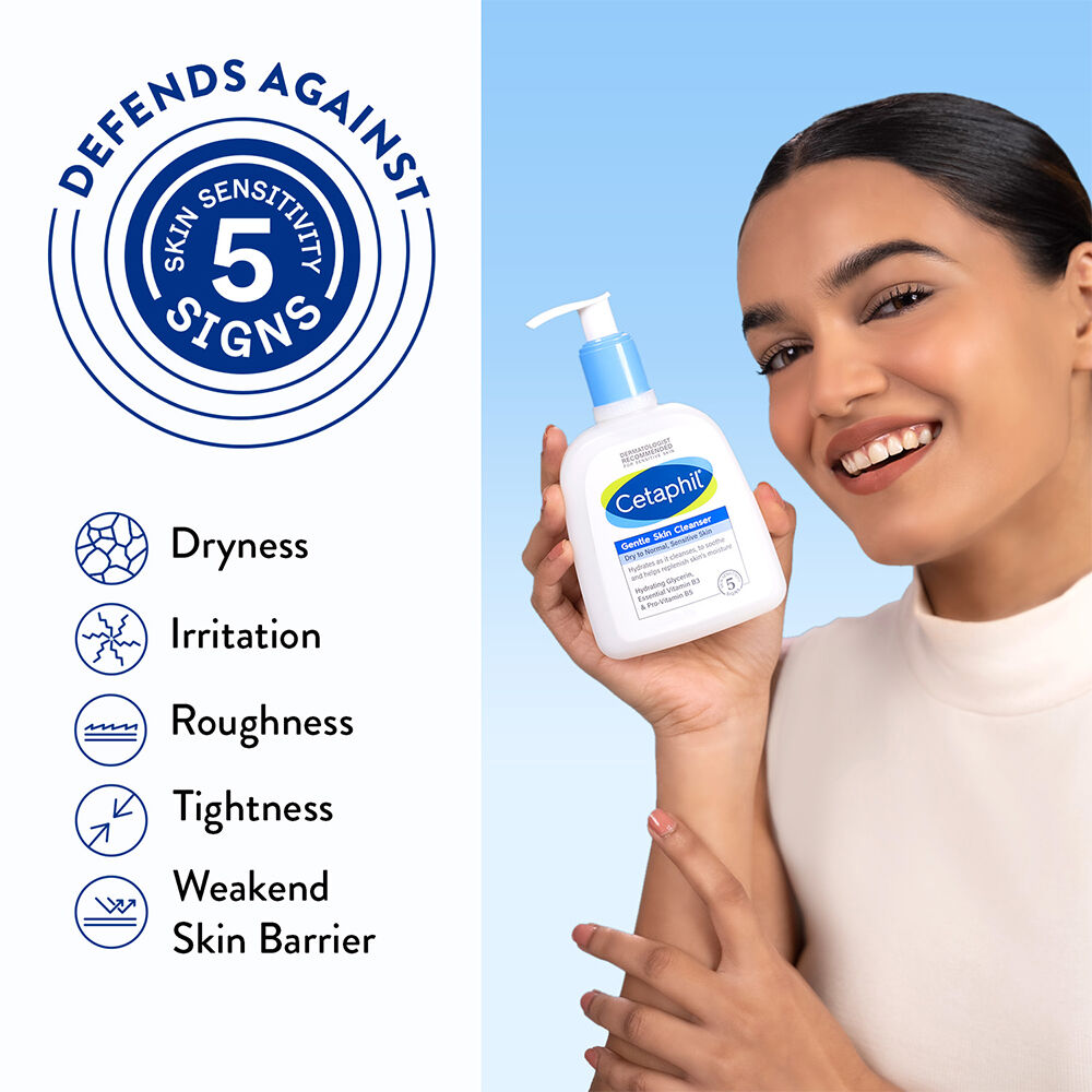 Buy Cetaphil Gentle Skin Cleanser 250ML & Facewash for all Skin Types ...