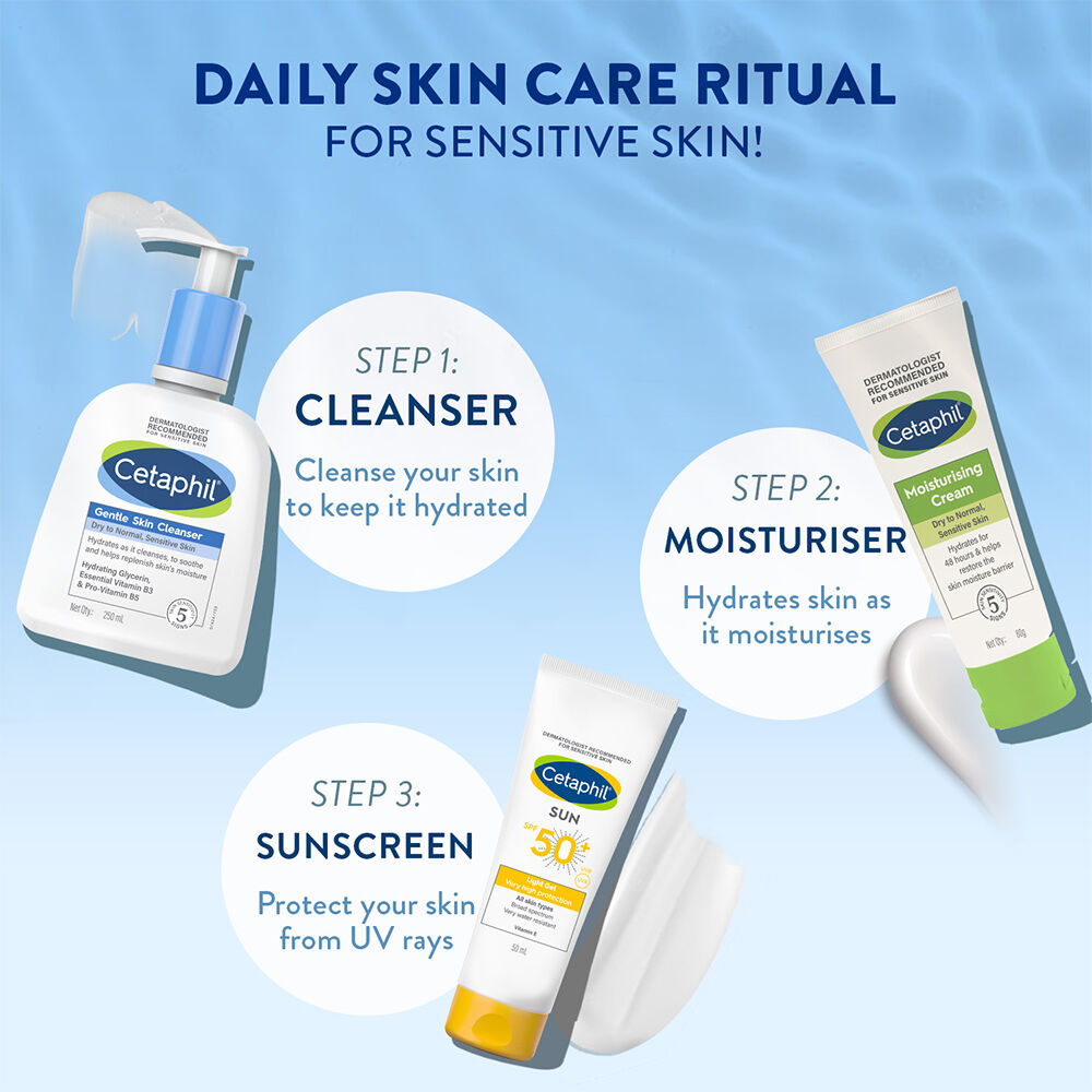 Buy Cetaphil Gentle Skin Cleanser 250ML & Facewash for all Skin Types ...