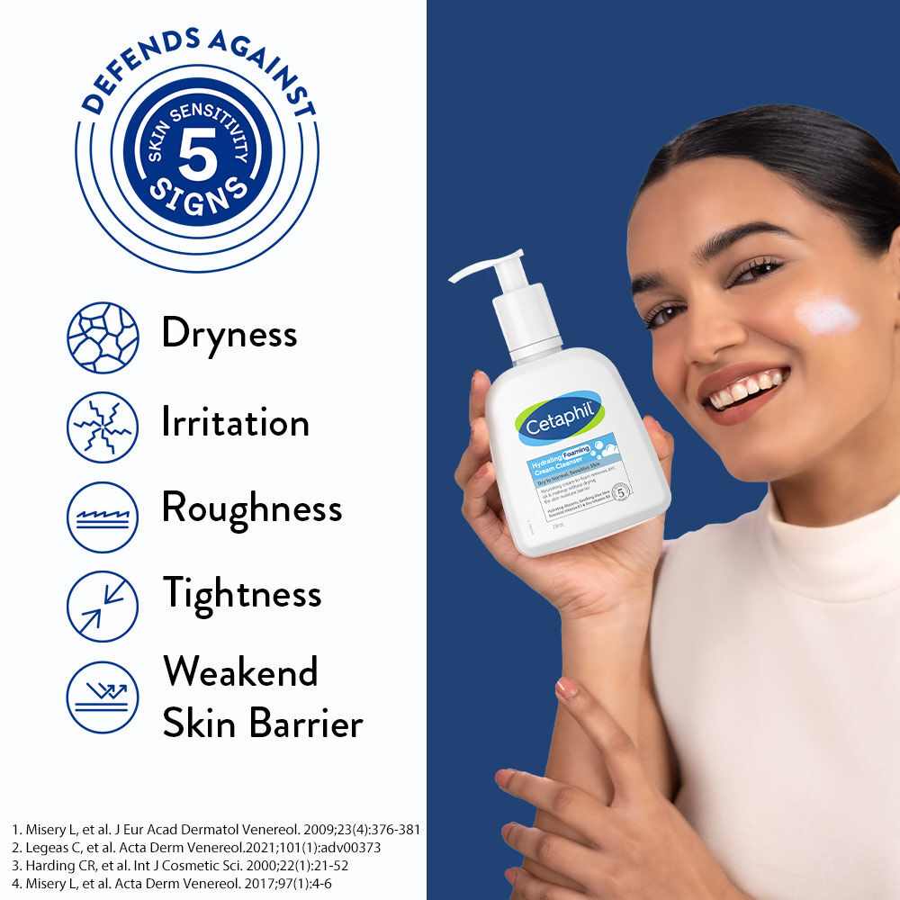 Buy Hydrating Foaming Cream Cleanser for Dry Skin | Cetaphil